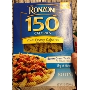Ronzoni Rotini Pasta: Calories, Nutrition Analysis & More | Fooducate