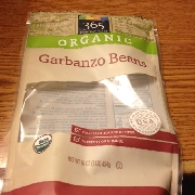 User added: 365, Organic garbanzo beans (dry packaged): Calories ...