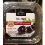Safeway Select Walnuts Covered In Dark Chocolate: Calories, Nutrition ...