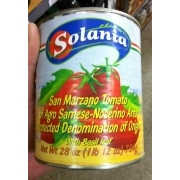 Solania San Marzano Tomato: Calories, Nutrition Analysis & More | Fooducate