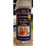 Spice Supreme Chicken Flavored Bouillon Cubes: Calories, Nutrition ...