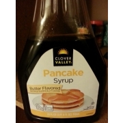 Clover Valley Pancake Syrup, Butter Flavored: Calories, Nutrition ...