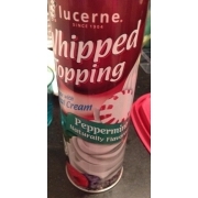 Lucerne Whipped Topping: Calories, Nutrition Analysis & More | Fooducate