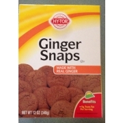 Hy-Top Ginger Snaps, Made With Real Ginger: Calories, Nutrition ...