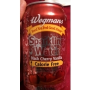 Wegmans Food You Feel Good About Sparkling Water, Black Cherry Vanilla: Calories, Nutrition ...