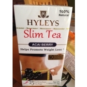 Hyleys Slim Tea, Acai Berry: Calories, Nutrition Analysis & More ...