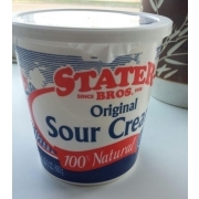 Stater Bros Sour Cream, Original: Calories, Nutrition Analysis & More ...