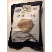 Food Should Taste Good Blue Corn Tortilla Chips: Calories, Nutrition ...
