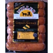 Miller Chicken Sausage: Calories, Nutrition Analysis & More | Fooducate