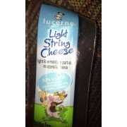 Lucerne Light String Cheese, Light Low-Moisture Park-Skim Mozzarella ...