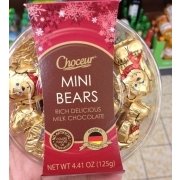 Choceur Mini Bears Rich Delicious Milk Chocolate: Calories, Nutrition ...