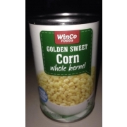 Winco Golden Sweet Corn Whole Kernel: Calories, Nutrition Analysis ...