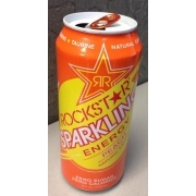 Rockstar Sparkling Energy Peach: Calories, Nutrition Analysis & More ...