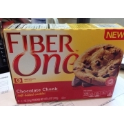 Fiber One Cookies, Soft Baked, Chocolate Chunk: Calories, Nutrition ...