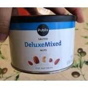 Publix Nuts, Deluxe Mixed, Salted: Calories, Nutrition Analysis & More ...