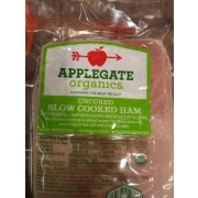 Applegate Organics Uncured Slow Cooked Ham: Calories, Nutrition ...