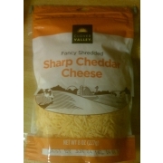Clover Valley Fancy Shredded Sharp Cheddar Cheese: Calories, Nutrition ...