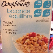 User added: Compliments, Original granola cereal, equilibre balance ...