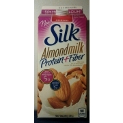 Silk Almond Milk, Protein Fiber: Calories, Nutrition Analysis & More ...