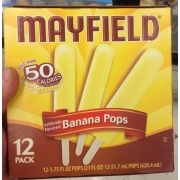 Mayfield Banana Pops: Calories, Nutrition Analysis & More | Fooducate