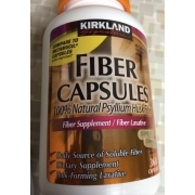 Kirkland Signature Fiber Capsules, 100% Natural Psyllium Husk Fiber ...