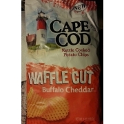 Cape Cod Kettle Cooked Potato Chips, Waffle Cut Buffalo Cheddar ...