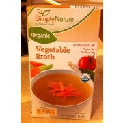 Simply Nature Organic Vegetable Broth: Calories, Nutrition Analysis ...