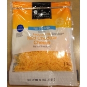 Essential Everyday Reduced Fat Mild Cheddar Cheese, Fancy Shredded ...
