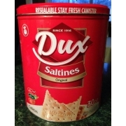 Dux Saltines, Original, Crackers: Calories, Nutrition Analysis & More ...