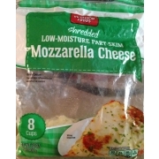 Winco Foods Shredded Low Moisture Part Skim Mozzarella Cheese: Calories ...