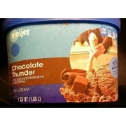 Meijer Chocolate Thunder, Chocolate Ice Cream With Fudge Ripple ...