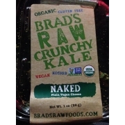 Brad's Raw Crunchy Kale, Naked Plain Vegan Cheese: Calories, Nutrition ...
