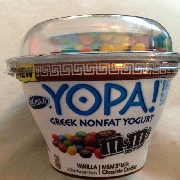 User added: Yopa!, YoCrunch Greek Vanilla Nonfat Yogurt with M&M's ...