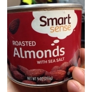 Smart Sense Roated Almonds With Sea Salt: Calories, Nutrition Analysis ...