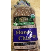 Alpine Valley Breads Organic Honey Chia Bread: Calories, Nutrition ...