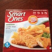 User added: smart ones, Chicken strips and fries: Calories, Nutrition ...