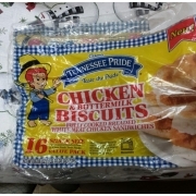 Odom's Tennessee Pride Chicken And Buttermilk Biscuits: Calories ...