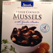 User added: Sogel, Fresh Cooked Mussels with garlic butter: Calories ...