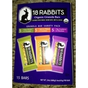 18 Rabbits Organic Granola Bars, Variety Pack: Calories, Nutrition ...