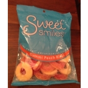 Sweet Smiles Gummi Peach Rings: Calories, Nutrition Analysis & More ...