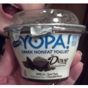 Breyers Yo Crunch YOPA Yogurt, Non-fat, Dove Dark Chocolate Flavor ...