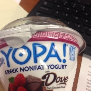 User added: Yopa Greek Yogurt, Yopa Greek yogurt with dove chocolate ...
