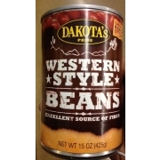 Dakota's Pride Western Style Beans: Calories, Nutrition Analysis & More ...