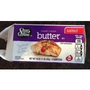 Shurfine Butter, Sweet Cream, Salted: Calories, Nutrition Analysis ...