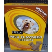 OI'Roy Milk Flavored Biscuits, Medium: Calories, Nutrition Analysis ...