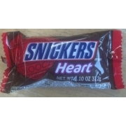 Snickers Heart, Candy: Calories, Nutrition Analysis & More | Fooducate