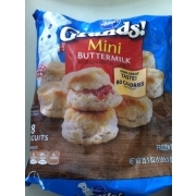 Grands Biscuits, Mini, Buttermilk: Calories, Nutrition Analysis & More ...
