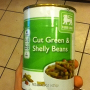 User added: food lion, Cut green and Shelly beans: Calories, Nutrition ...