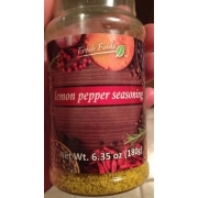 Fresh Finds Lemon Pepper Seasoning: Calories, Nutrition Analysis & More ...