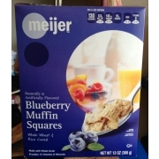 Meijer Natural & Artificially Flavored Blueberry Muffin Squares, Whole ...